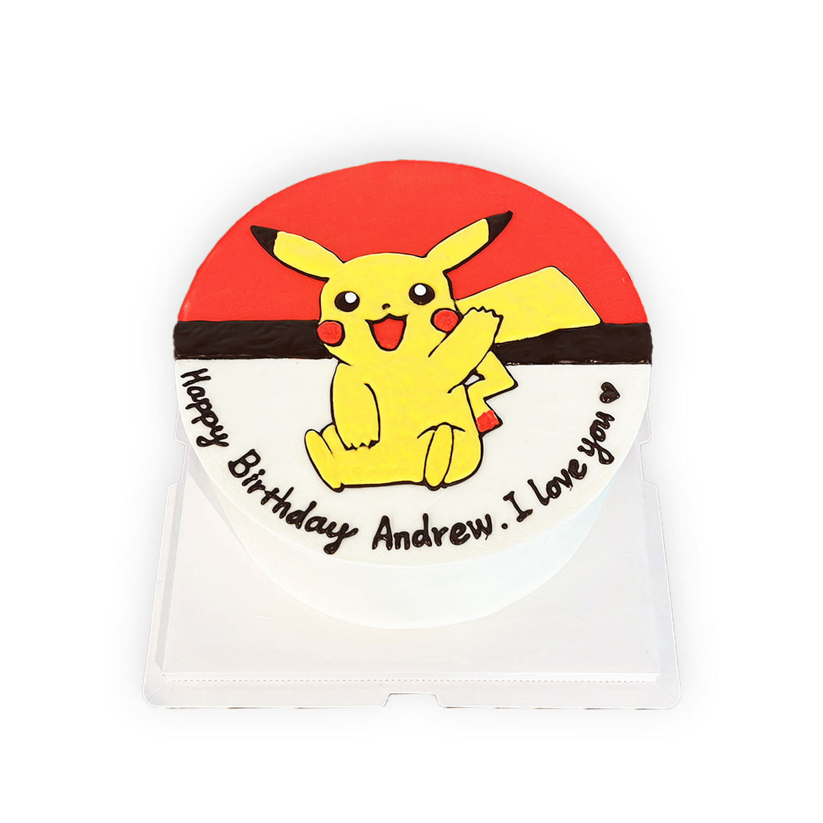 Pikachu Buttercream + Fondant Cake – Angelscake